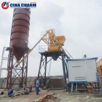 China HZS35 Automatic JS750 Mixer Concrete Batching Plant for sale