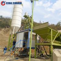 China HZS35 Automatic JS750 Mixer Concrete Batching Plant for sale