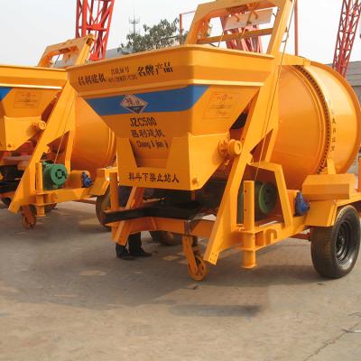 China Small Easy Operation Type JZC500 JZC Concrete Mixer Self Loading 500L for sale