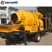 China Mini Concrete Mixer Pump JBS40 40m3/H With Electric Motor Portable Concrete Pumps for sale