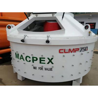 China MP750 Planetary Concrete Mixer 0.75 Cubic Meters Concrete Mixing Machine for sale