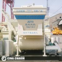 China JS750 Twin Shaft Concrete Mixer 35m3/H Automatic Cement Concrete Mixers for sale