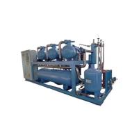 China High Capacity Multi-Compressor Screw Refrigeration System Condensing Unit with High Capacity Compressor Rack for Cold St for sale