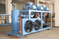 China Industrial Air-Cooled Screw Compressor Unit New Condition Condensing Unit Automatic Features Core being Motor Refrigerat Refcomp compressor for sale
