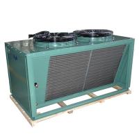 China V Type Roof Blowing Air Cooled Condenser Automatic Control High Power Energy Saving for sale