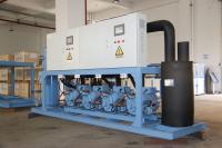 China Refcomp 4 Paralleled Semi-sealed piston compressor Unit Refrigeration Unit Safe Processing Water Cooling Method for sale