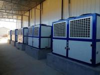 China Semi Closed Freezer Condenser Unit Anti Corrosion Galvanized Steel Casing for sale