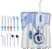 China OEM Tabletop Water Flosser with 800ML Tank and 12 Nozzles - 1200 Pulses/Min Dental Care System for sale
