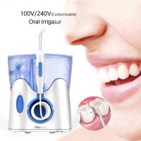 China 2500mAh Battery Powered Oral Irrigator with 800ml Tank and 6 Pressure Modes for Family Dental Care for sale