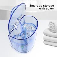 China Commercial Countertop Water Flosser with 12 Multifunctional Tips, 800ML Tank and 1200 Pulses/Minute for sale