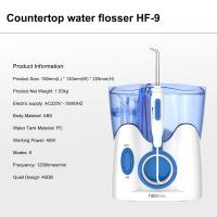 China Commercial Countertop Water Flosser with 12 Multifunctional Tips, 800ML Tank and 1200 Pulses/Minute for sale