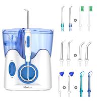 China 800ml Countertop Water Flosser with 1200 PPM Pulse & 5-110 PSI Adjustable Pressure - KC RoHS FDA Certified for sale