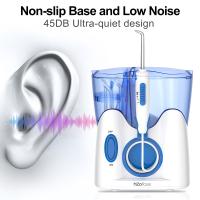 China 800ml Countertop Water Flosser with 1200 PPM Pulse & 5-110 PSI Adjustable Pressure - KC RoHS FDA Certified for sale