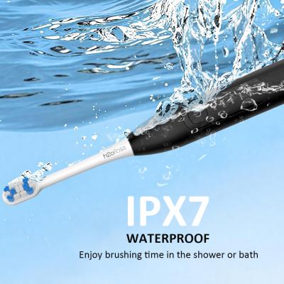 China Rechargeable Toothbrush for Sensitive Teeth Adults with 5 Cleaning Modes and KC FCC ROHS Certification for sale