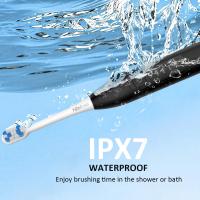 China Automatic Waterproof Electric Sonic Toothbrush with Soft Bristles - 15,000 Units Daily Production Capacity, OEM Color Customization for sale