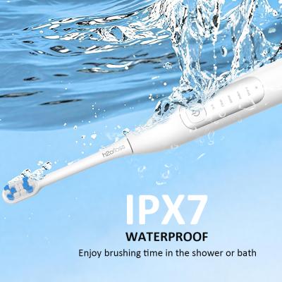 China IPX7 Sonic Rechargeable Electric Toothbrush with LCD Display 15000 VPM for Adult Household Use for sale
