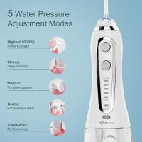 China FDA Approved Cordless Oral Irrigator with 300ml Water Tank and 2000mAh Battery - Electric Water Flosser for Dental Hygiene for sale