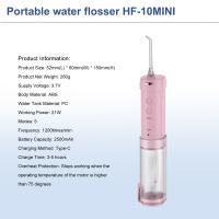 China OEM ODM Cordless Dental Water Jet Cleaner IPX7 Waterproof with 14 Years Manufacturing Experience for sale