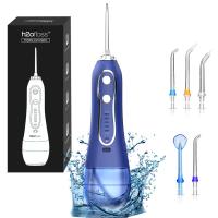 China Rechargeable Water Flosser with 2500mAh Battery, 5 Pressure Modes 20-110PSI, 300ml Reservoir and IPX7 Waterproof Design for sale