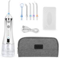China IPX7 Waterproof Rechargeable Oral Irrigator 300ml Portable Electric Teeth Cleaner for sale