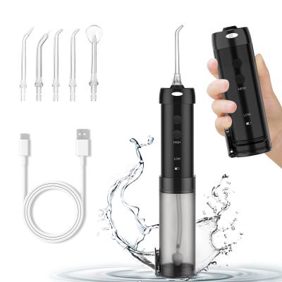 China USB Rechargeable Wireless Water Flosser with 200ml Tank and 1400 Pulses/Minute for Dental Care for sale