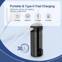 China USB Rechargeable Wireless Water Flosser with 200ml Tank and 1400 Pulses/Minute for Dental Care for sale
