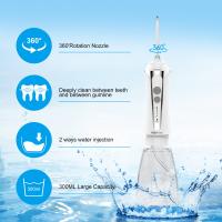 China OEM Water Flosser with 300ML Tank & 2500mAh Battery - 5 Pressure Modes Portable Teeth Cleaning Machine for sale