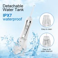China OEM Water Flosser with 300ML Tank & 2500mAh Battery - 5 Pressure Modes Portable Teeth Cleaning Machine for sale
