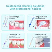China B. WEISS Electric Water Flosser with 300ML Tank & 5 Pressure Modes - Cordless Oral Irrigator with 2500mAh Battery for sale