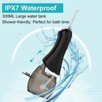 China Electric Water Flosser 300ML with 40-110 PSI Pressure & 1200 Pulses/Minute for Dental Cleaning for sale
