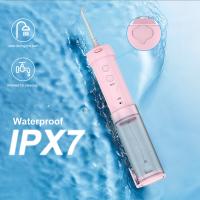 China Cordless Dental Water Flosser with 140PSI Pressure, 2500mAh Battery and 200ml Reservoir for Professional Oral Care for sale