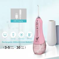 China 5 Mode Electric Water Flosser with 310ml Tank and 2500mAh Battery for Professional Oral Care for sale