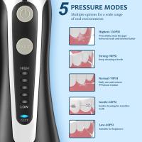 China Custom Type C Portable Water Flosser with 300ml Tank, 5 Cleaning Modes and IPX7 Waterproof Rating for sale