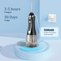 China Custom Type C Portable Water Flosser with 300ml Tank, 5 Cleaning Modes and IPX7 Waterproof Rating for sale