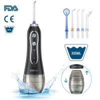 China 21W Cordless Oral Irrigator with 300ML Water Tank and 2500mAh Battery - 5 Mode Water Flosser for sale