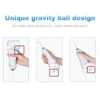 China Rechargeable Cordless Dental Water Flosser 5 Modes 2500mAh IPX7 Oral Irrigator for sale