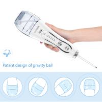 China Rechargeable Cordless Dental Water Flosser 5 Modes 2500mAh IPX7 Oral Irrigator for sale