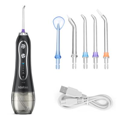 China USB Charging Water Flosser with 5 Pressure Modes (40-110 PSI) and 30-Day Battery Life - IPX7 Waterproof Oral Irrigator for sale