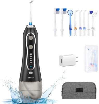 China OEM IPX7 Water Flosser with 2500mAh Battery and 5 Cleaning Modes - 300ml Reservoir, 40-140 PSI Pressure for sale