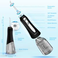 China 5 Mode Rechargeable Water Flosser with 300ML Tank and 2500mAh Battery - IPX7 Waterproof Dental Care Device for sale