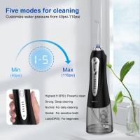 China OEM Battery Water Flosser with Large Capacity Battery - 14 Years Manufacturing Experience, 15K Daily Output for sale