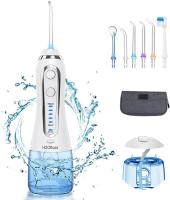 China Electric Oral Irrigator Water Flosser with 300ml Tank, 5 Pressure Settings & USB Charging - FCC Certified for sale