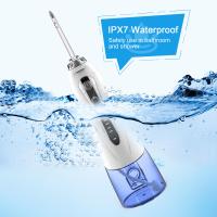 China USB Charging Cordless Water Flosser Oral Irrigator with 300ml Tank and 5 Pressure Settings 40-130 PSI for sale