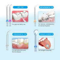 China Dental Cordless Oral Irrigator Water Flosser with 300ML Tank and 2500mAh Battery - 3 Pressure Modes FDA Approved for sale