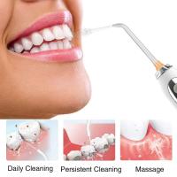 China ROHS Approved Dental Water Flosser with 300ML Tank and 2500mAh Battery - 40-140PSI Waterjet Oral Irrigator for sale
