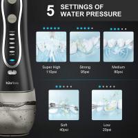 China OEM Rechargeable Dental Water Flosser 1200-1400 Times/Min 300ml Oral Irrigator for sale