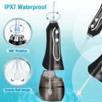 China 300ml Dental Water Flosser with 8 Nozzles - Portable Oral Irrigator for OEM/ODM Customization for sale