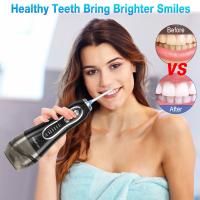China 300ml Dental Water Flosser with 8 Nozzles - Portable Oral Irrigator for OEM/ODM Customization for sale