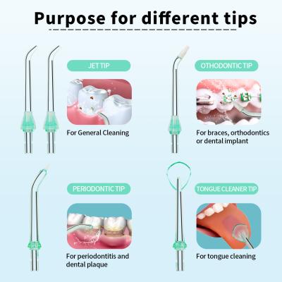 China 5 Modes Dental Water Flosser with 2500mAh Battery and 200ml Water Tank - Professional Oral Irrigator for sale