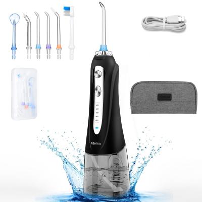 China OEM Oral Irrigator Water Flosser with 300ML Tank, 5 Pressure Modes & 2500mAh USB Charging for sale